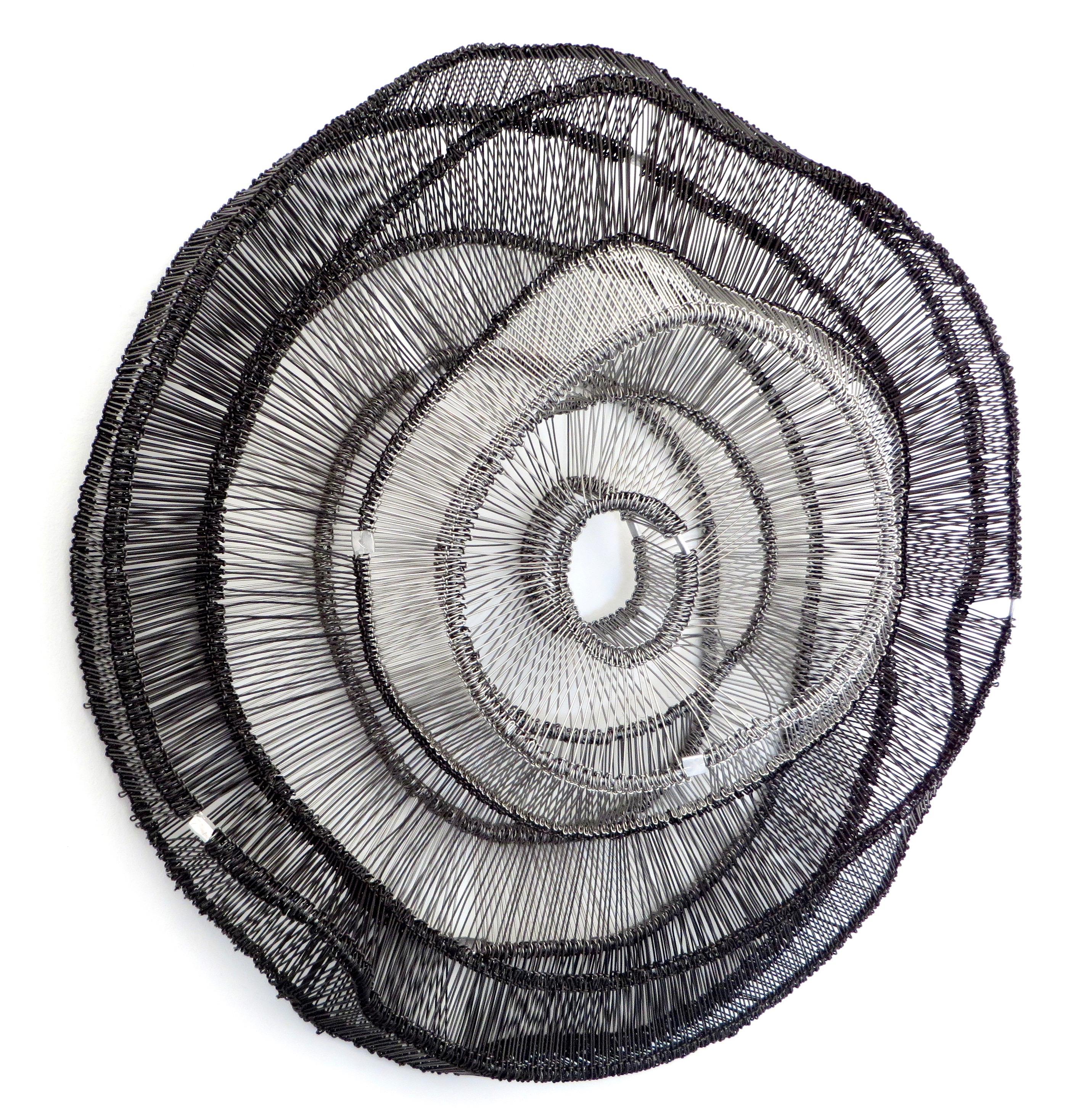 Artist Eric Gushee Emergence Series Woven Wire Wall Sculpture at 1stDibs