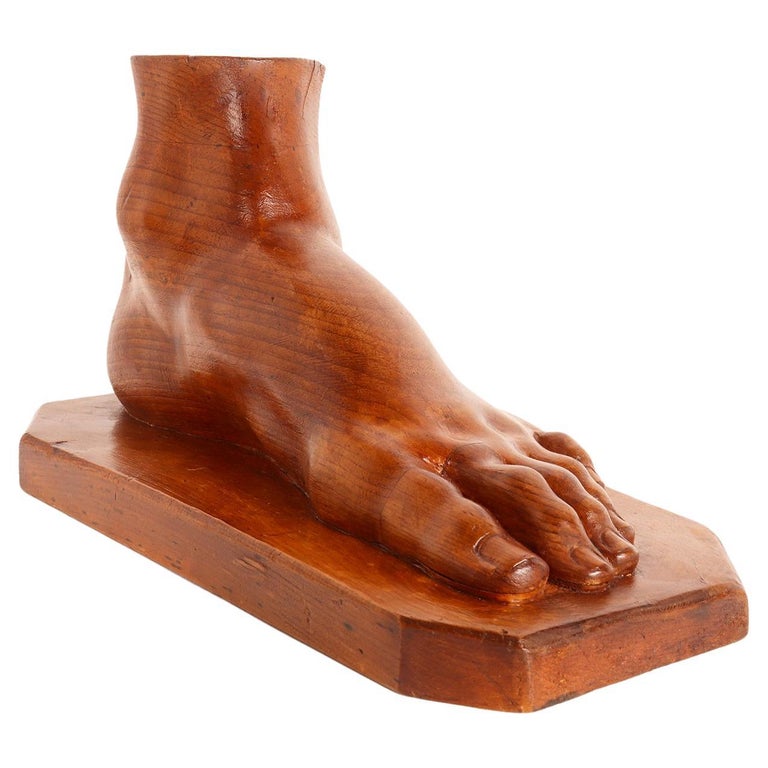 Artistic atelier sculpture depicting a foot, Germany 1902. For Sale at ...