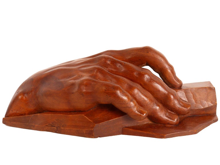Artistic Atelier Sculpture Depicting a Hand, Germany, 1907 For Sale at ...