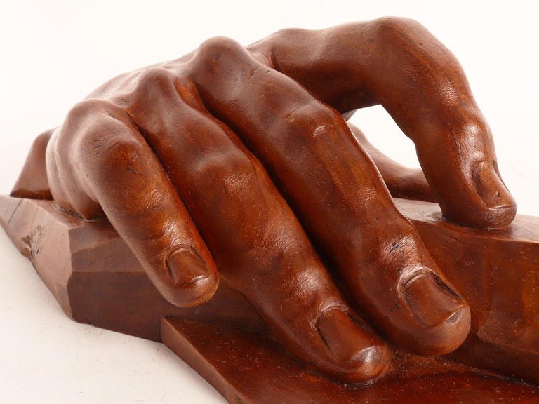 Artistic Atelier Sculpture Depicting a Hand, Germany, 1907 For Sale at ...