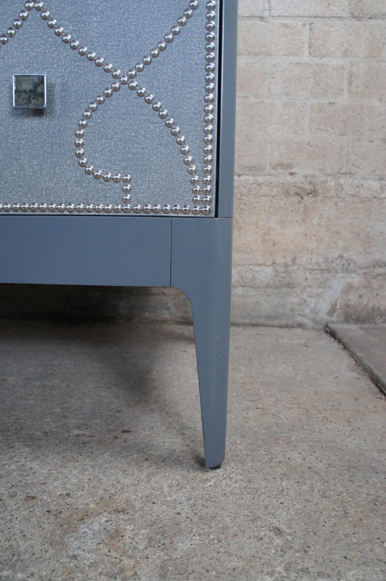 Artistica Contemporary Modern Hall Chest 2 Drawer Geometric Dresser ...