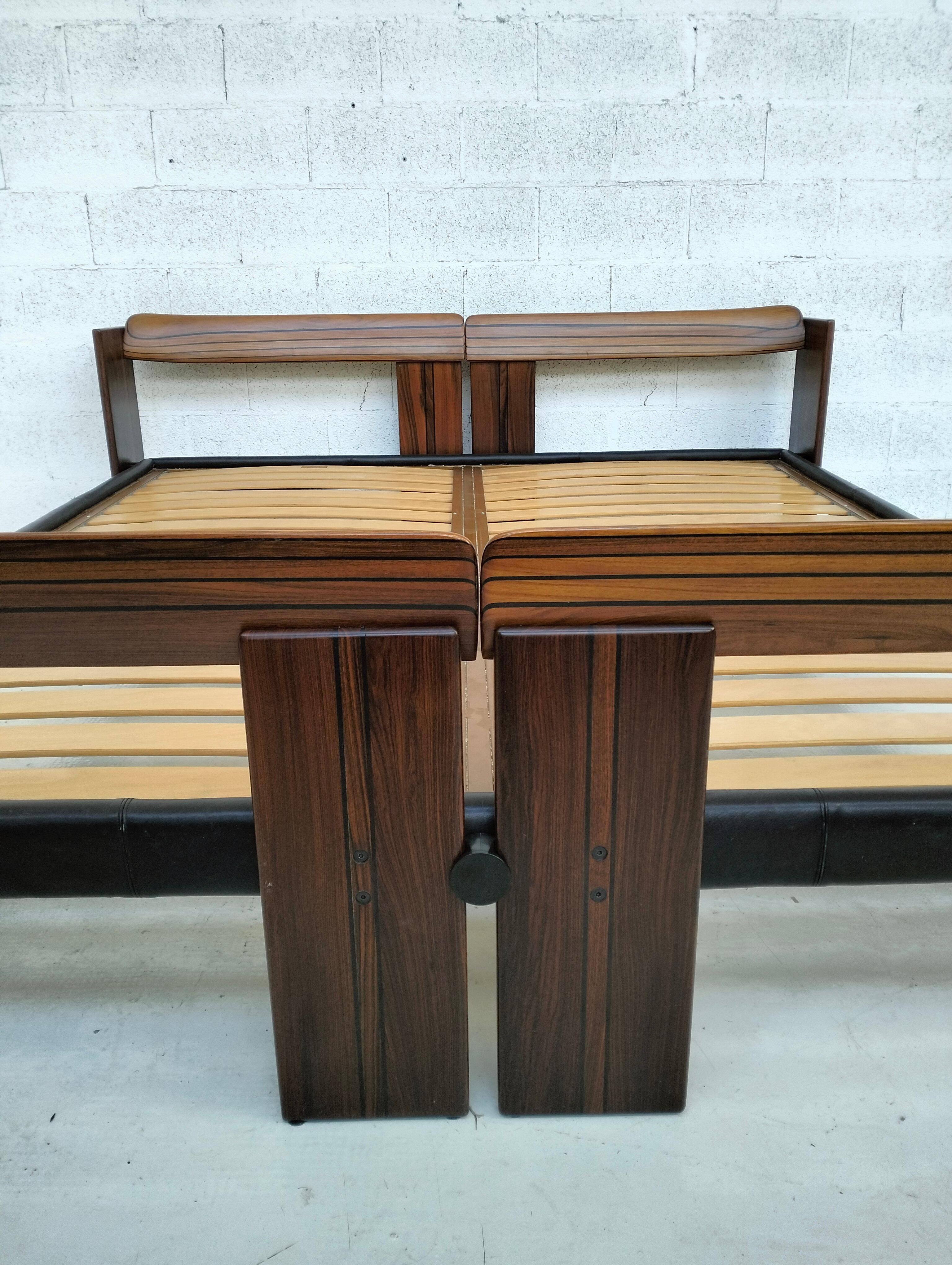 Artona Double bed by Afra e Tobia Scarpa for Maxalto 1970s For Sale at ...