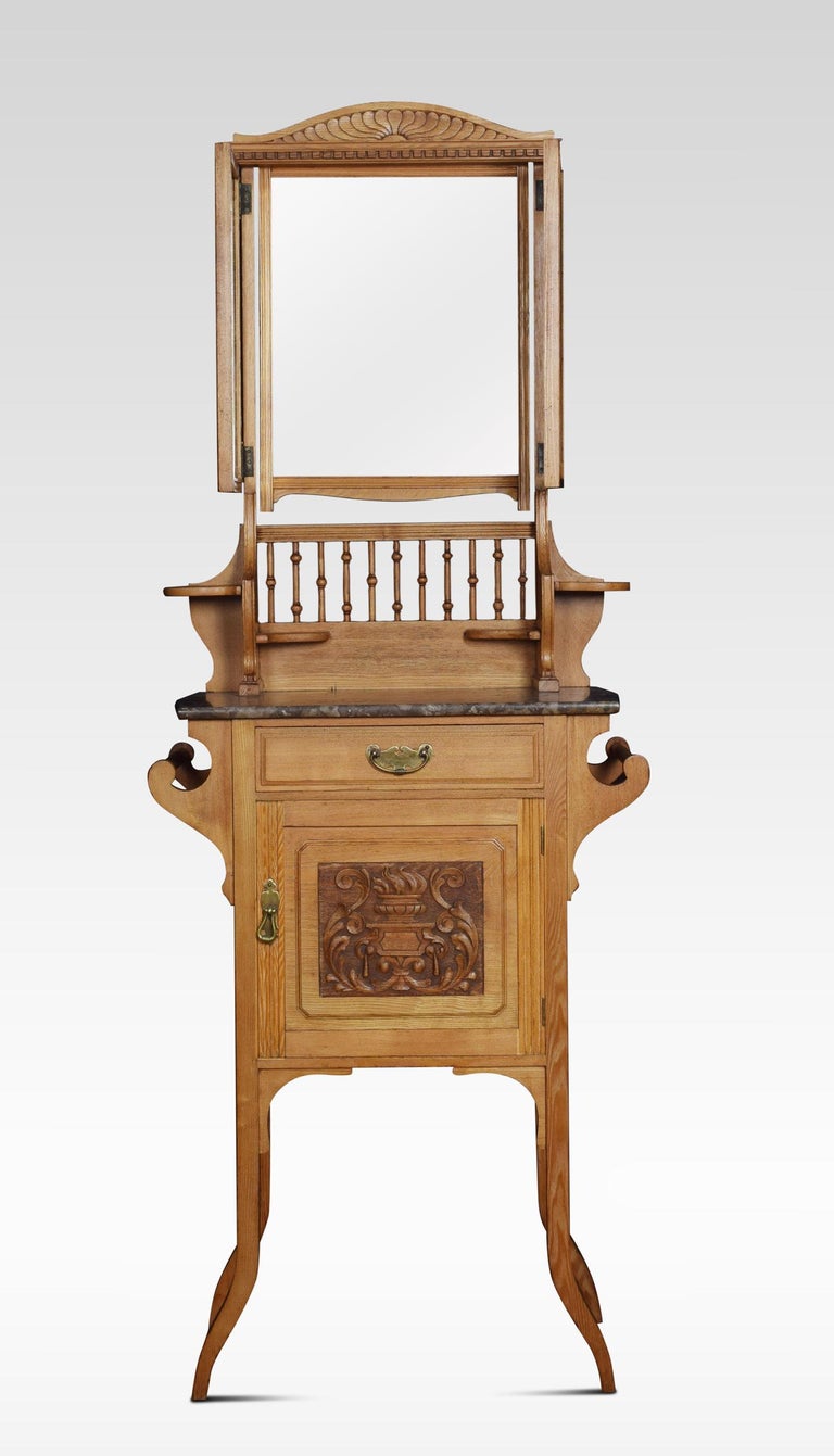 Arts and Crafts Dressing Stand For Sale at 1stDibs