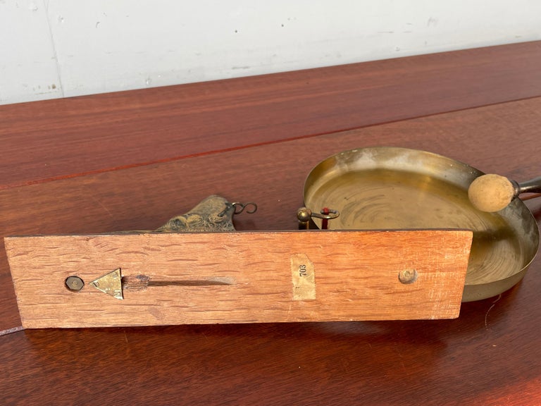 Arts and Crafts House Gong for Wall Mounting with Bronze Sheepdog ...