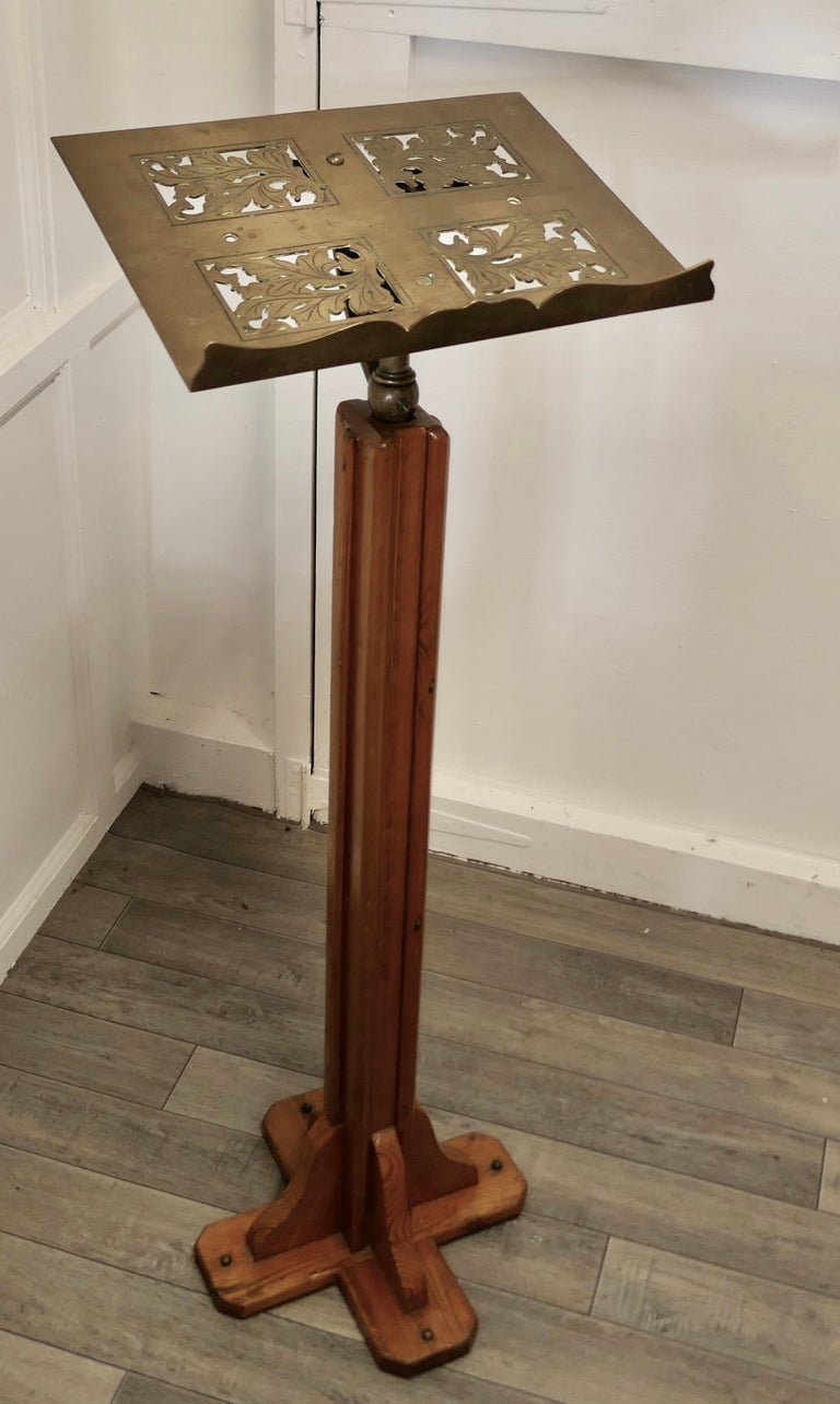 Arts and Crafts Menu Podium, Maître d' Stand For Sale at 1stDibs
