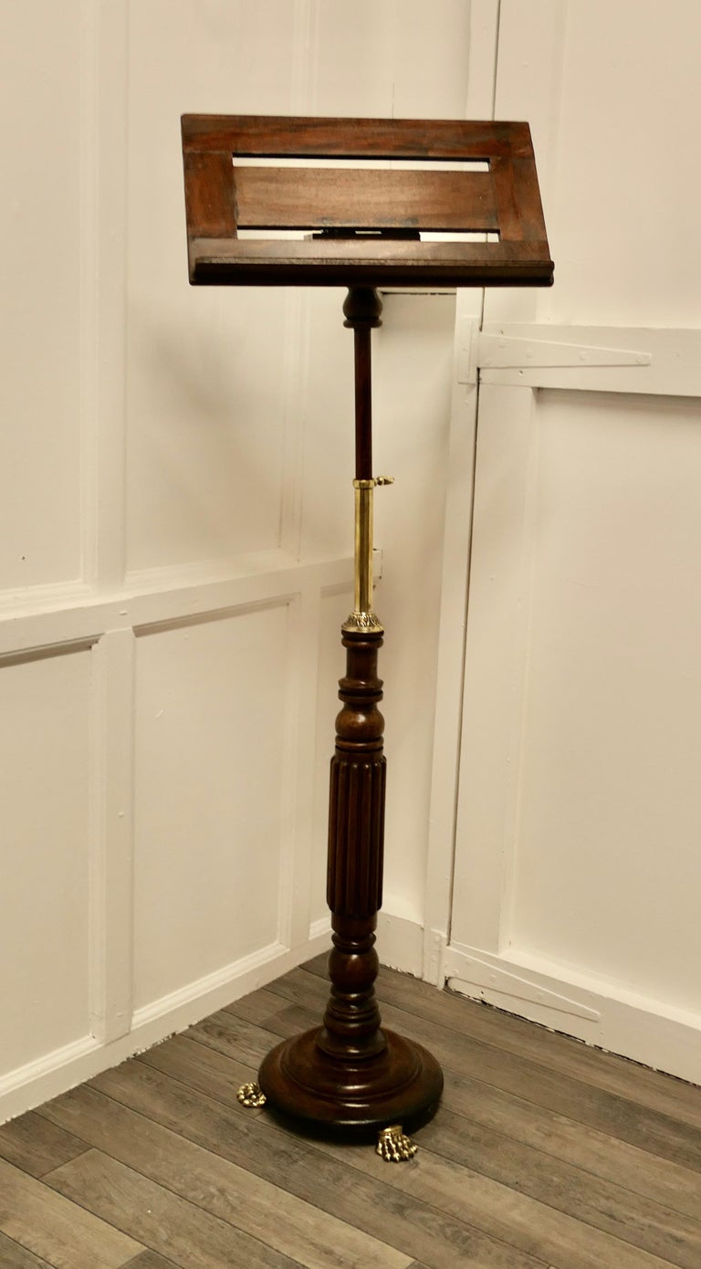 Arts and Crafts Menu Podium, Reading Stand For Sale at 1stDibs