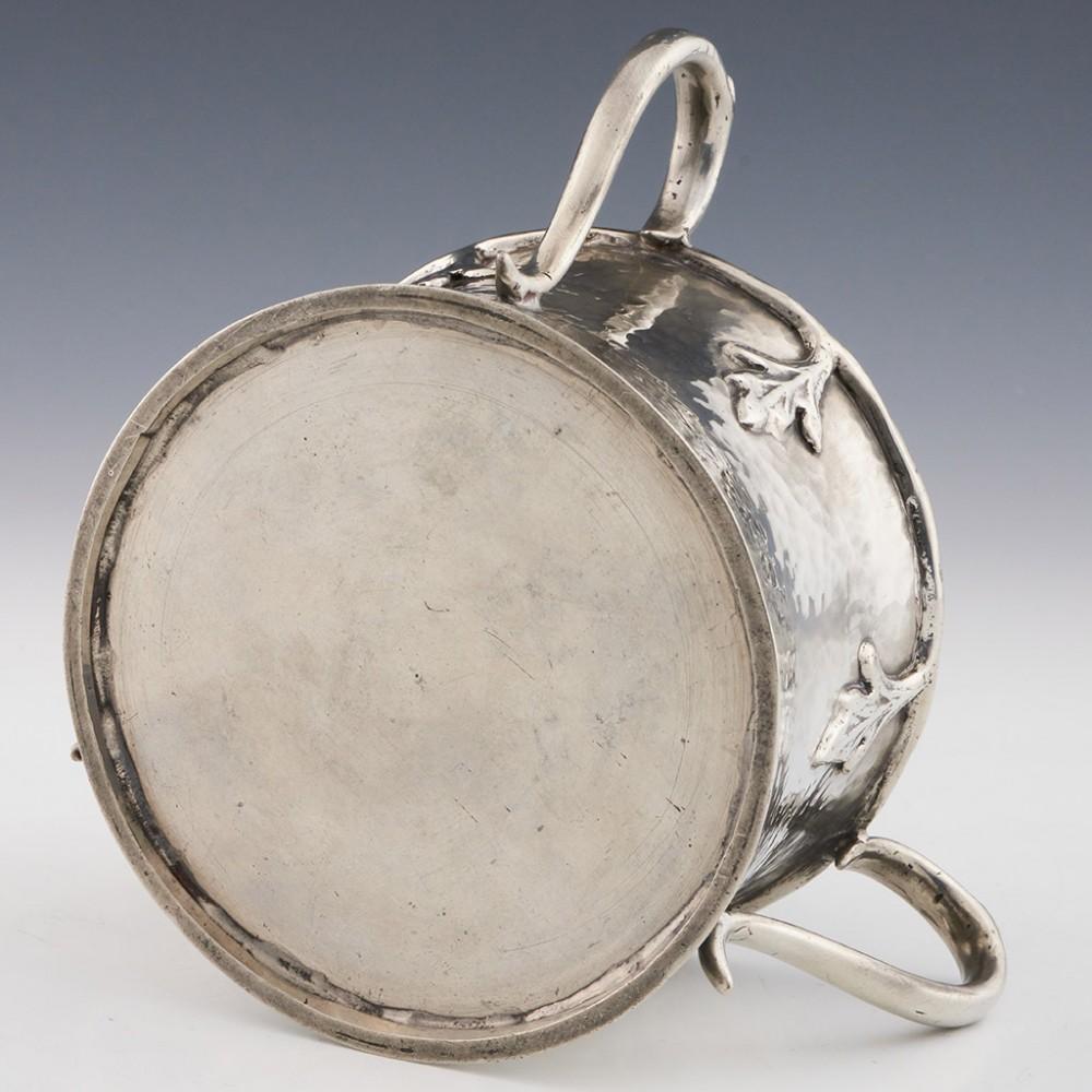 Arts and Crafts Polished Pewter Butter Pannikin With Ruskin Roundel ...