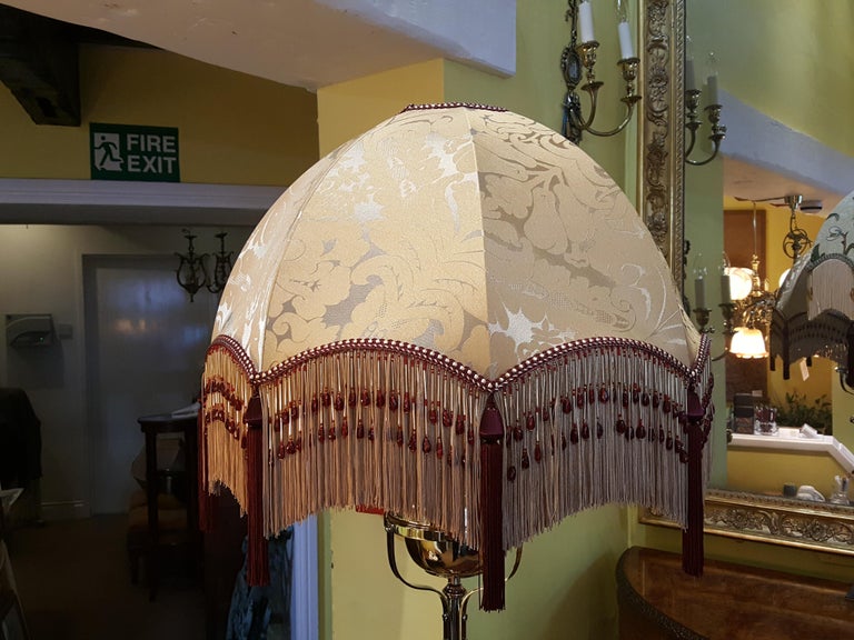 Arts and Crafts Telescopic Standard Lamp For Sale at 1stDibs