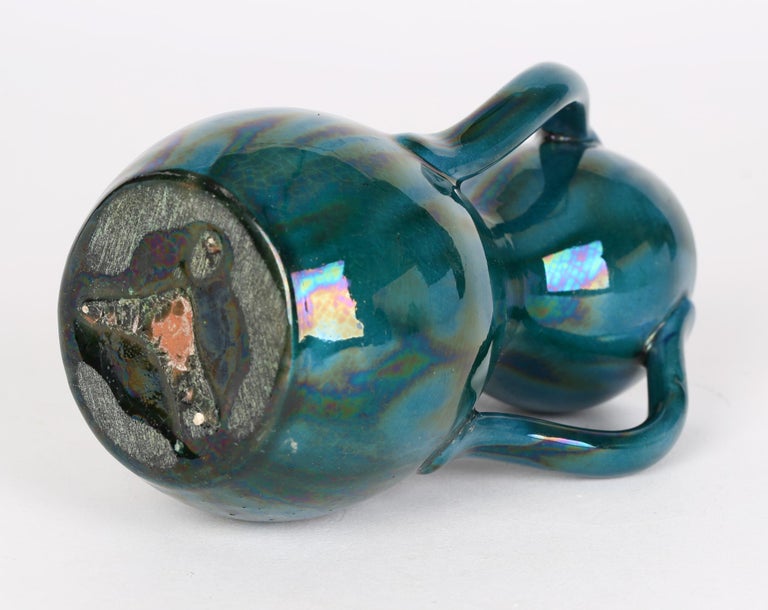 Arts and Crafts Three Handled Pottery Vase Attributed to Linthorpe For ...