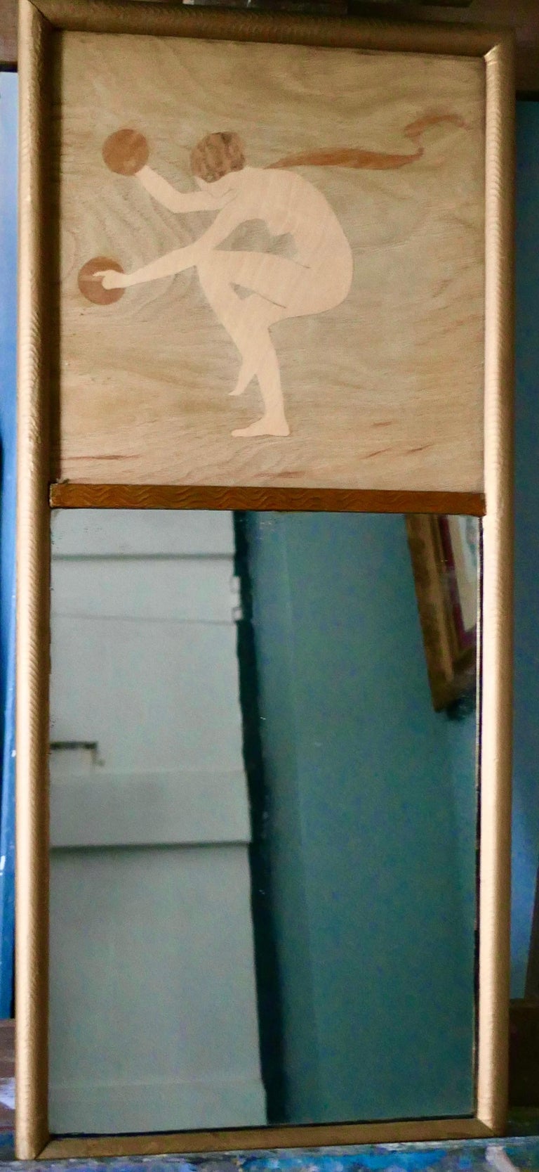 Arts and Crafts Wall Mirror from the Rowley Gallery, by W A Chase For ...