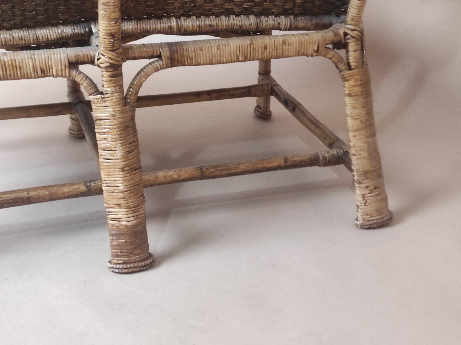 Arts and Crafts Wicker Two Seat Sofa By Dryad and Co.UK 1920s For Sale ...