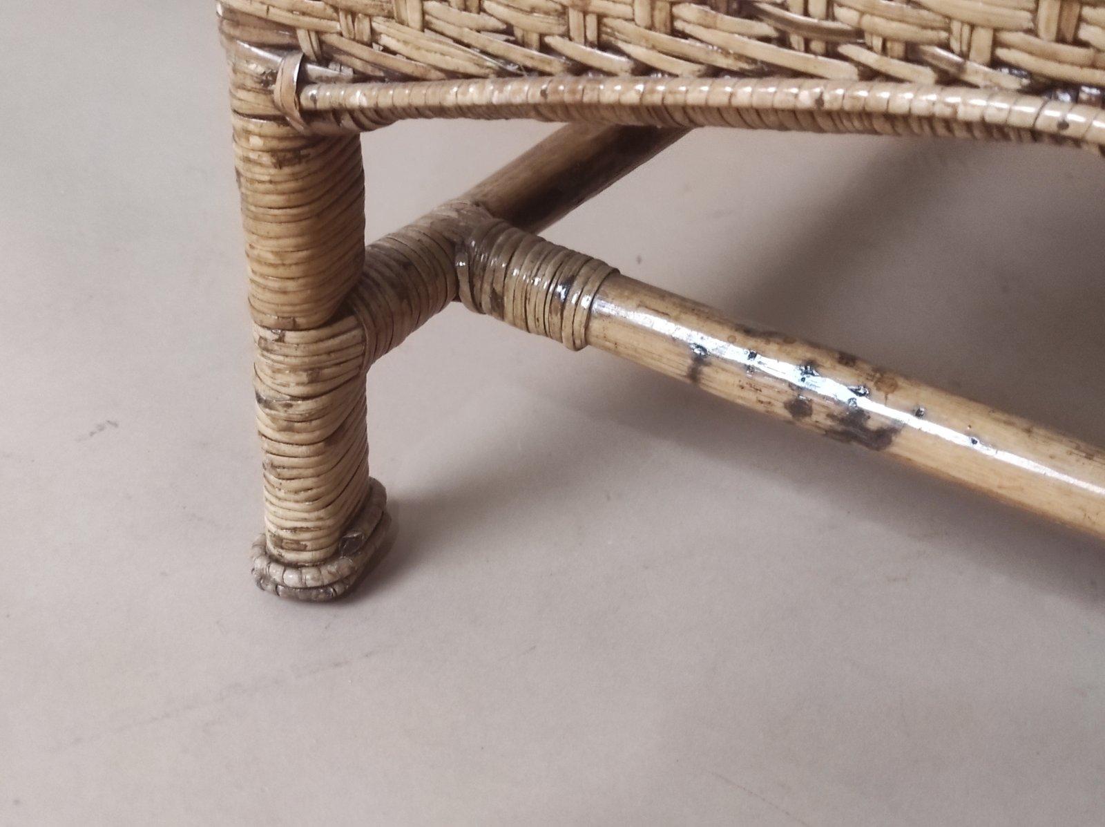 Arts and Crafts Wicker Two Seat Sofa By Dryad and Co.UK 1920s For Sale ...
