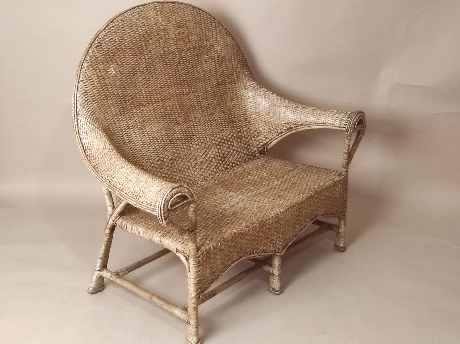 Arts and Crafts Wicker Two Seat Sofa By Dryad and Co.UK 1920s For Sale ...