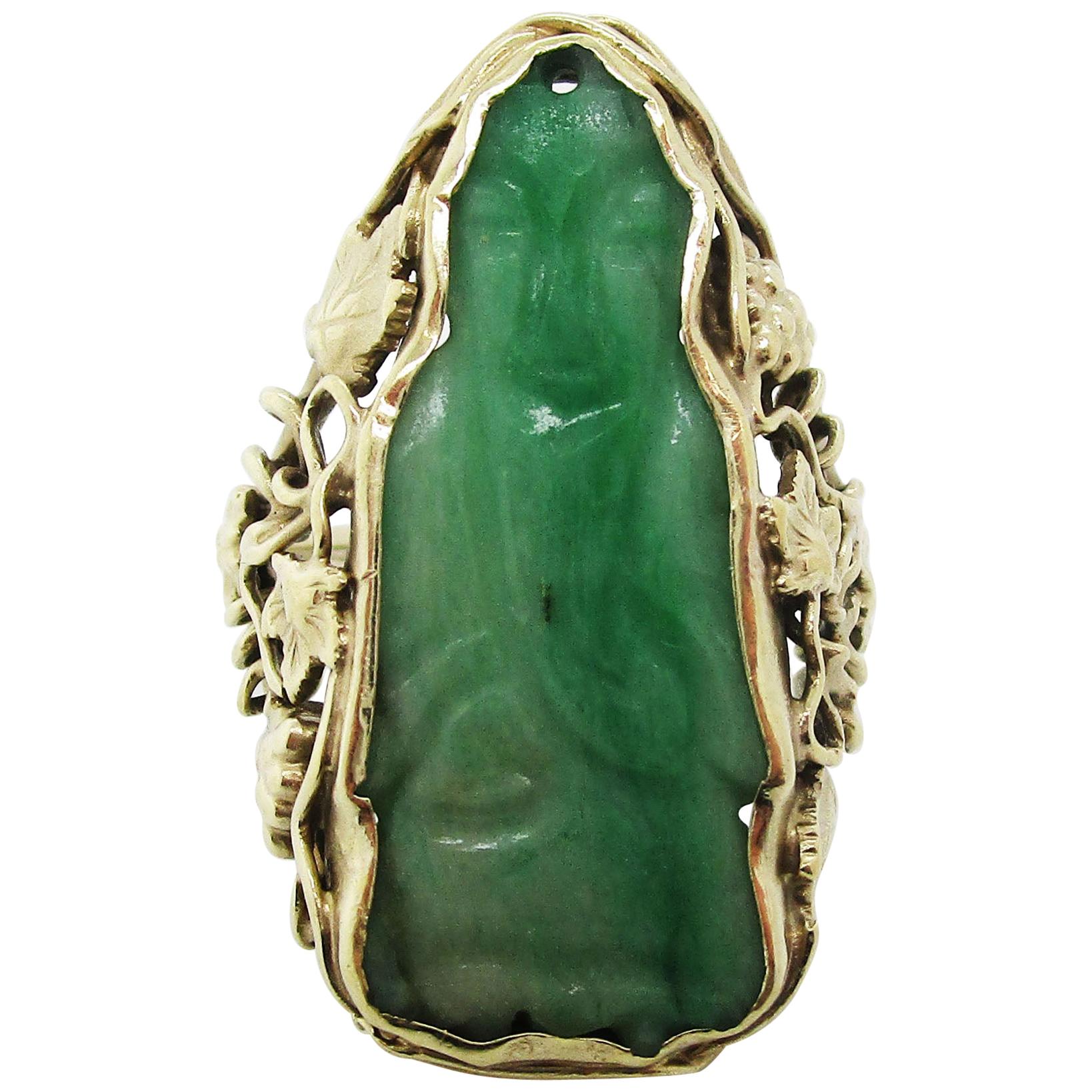 Customizable Italian Rococo Baroque Style Pink Gold 14 Karat Statement ...