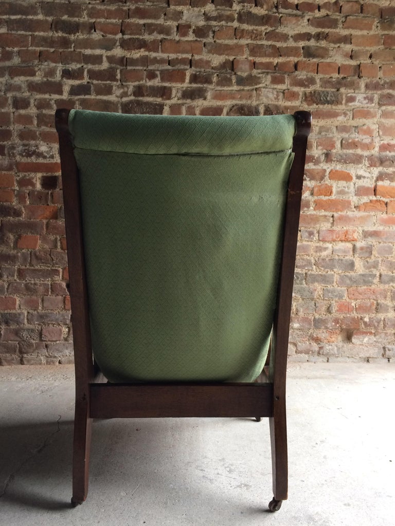 Arts and Crafts Armchair Lounge Smokers Chair 20th Century Oak at ...