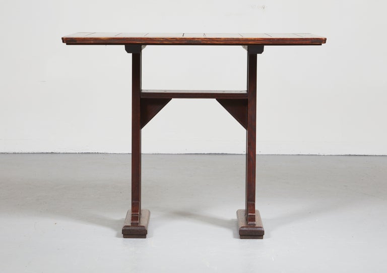 Arts and Crafts Center Table For Sale at 1stDibs