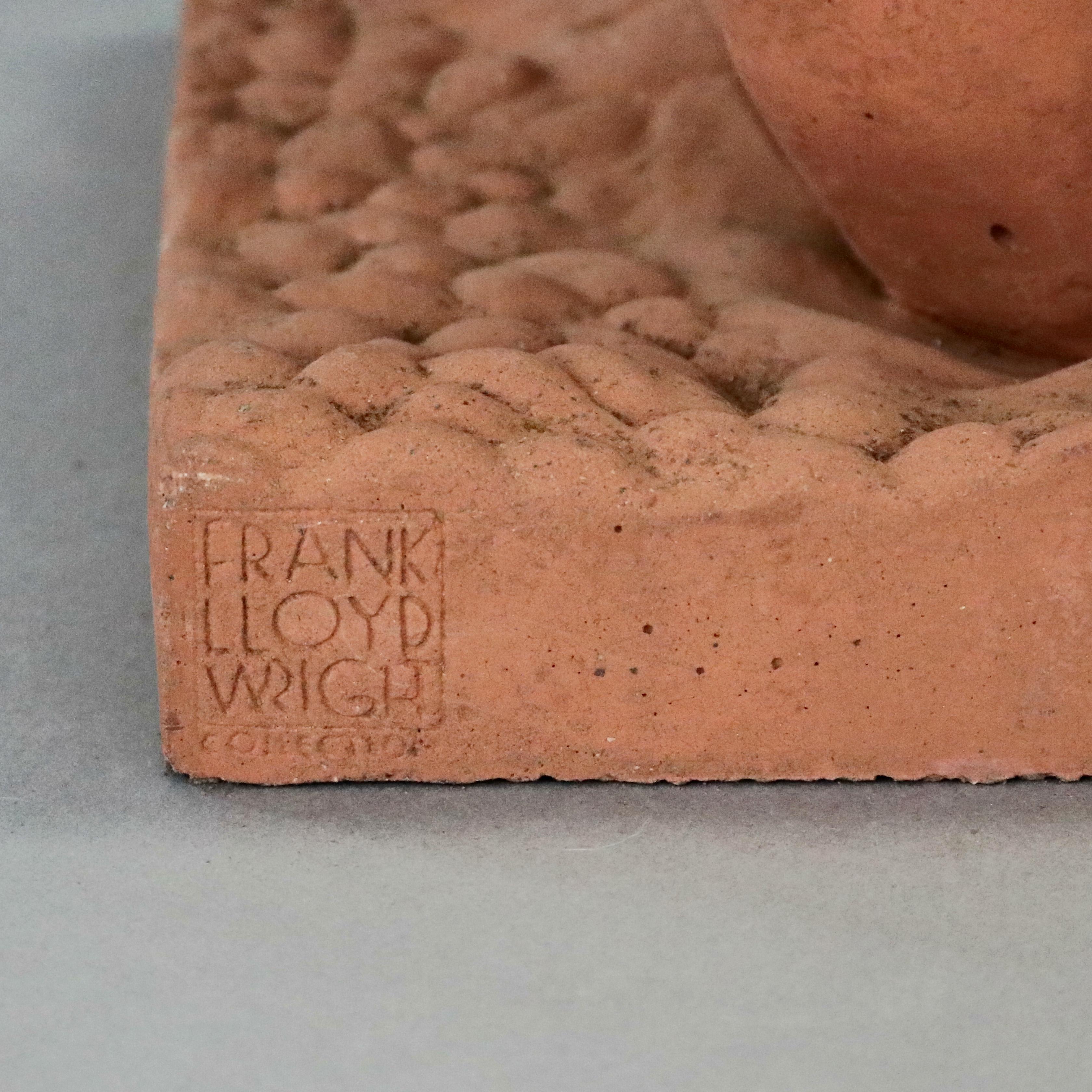 Arts and Crafts F. Lloyd Wright School after R. Bock Boulder Sculpture ...