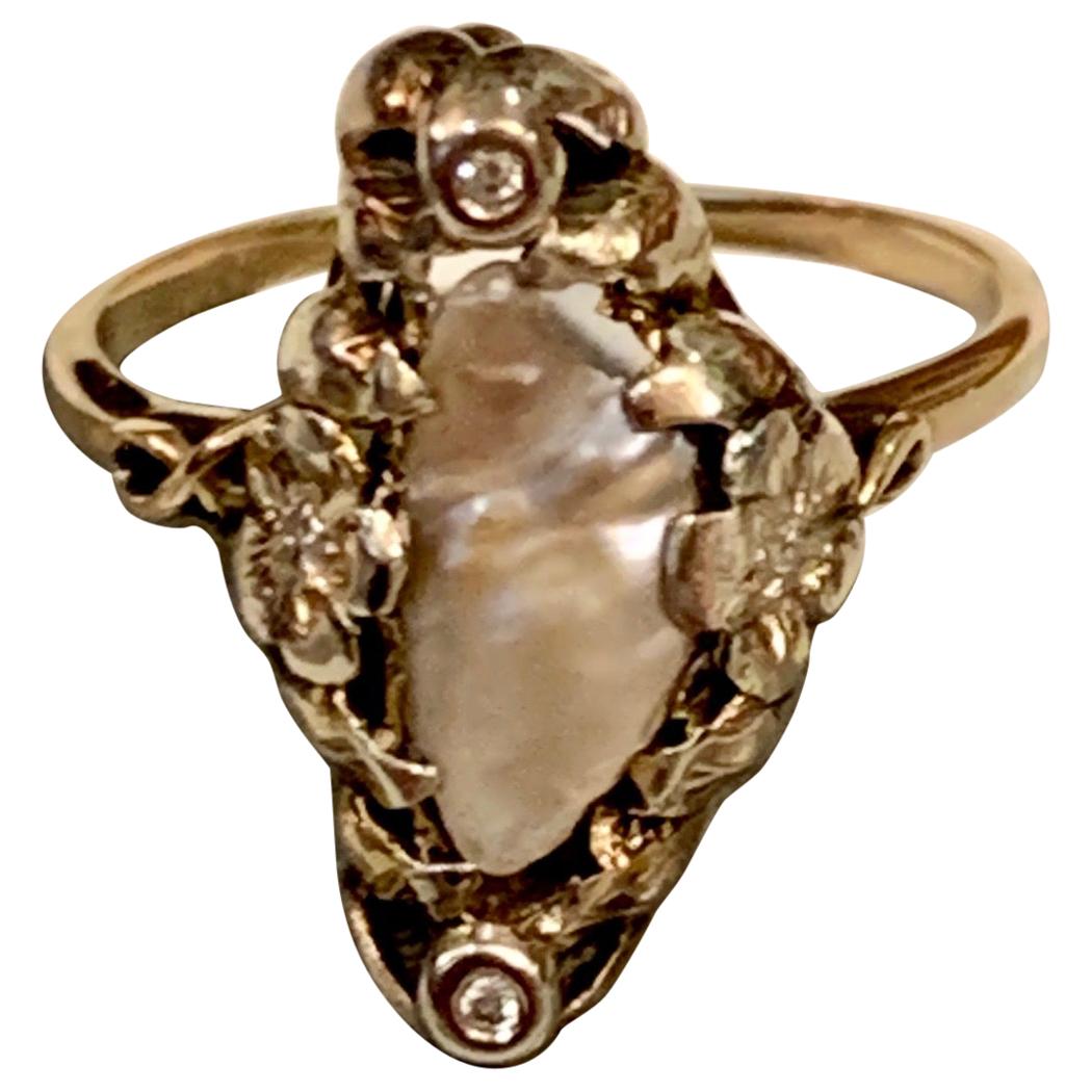 H. G. Murphy English Arts and Crafts Gold, Opal, Enamel and Diamond ...