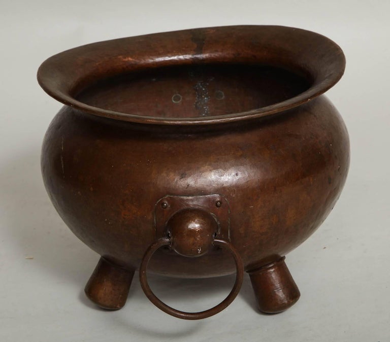 Arts and Crafts Hammered Copper Vessel For Sale at 1stDibs