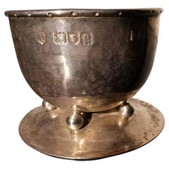 George Gebelein Boston Arts and Crafts Hand-Hammered Copper and Silver ...