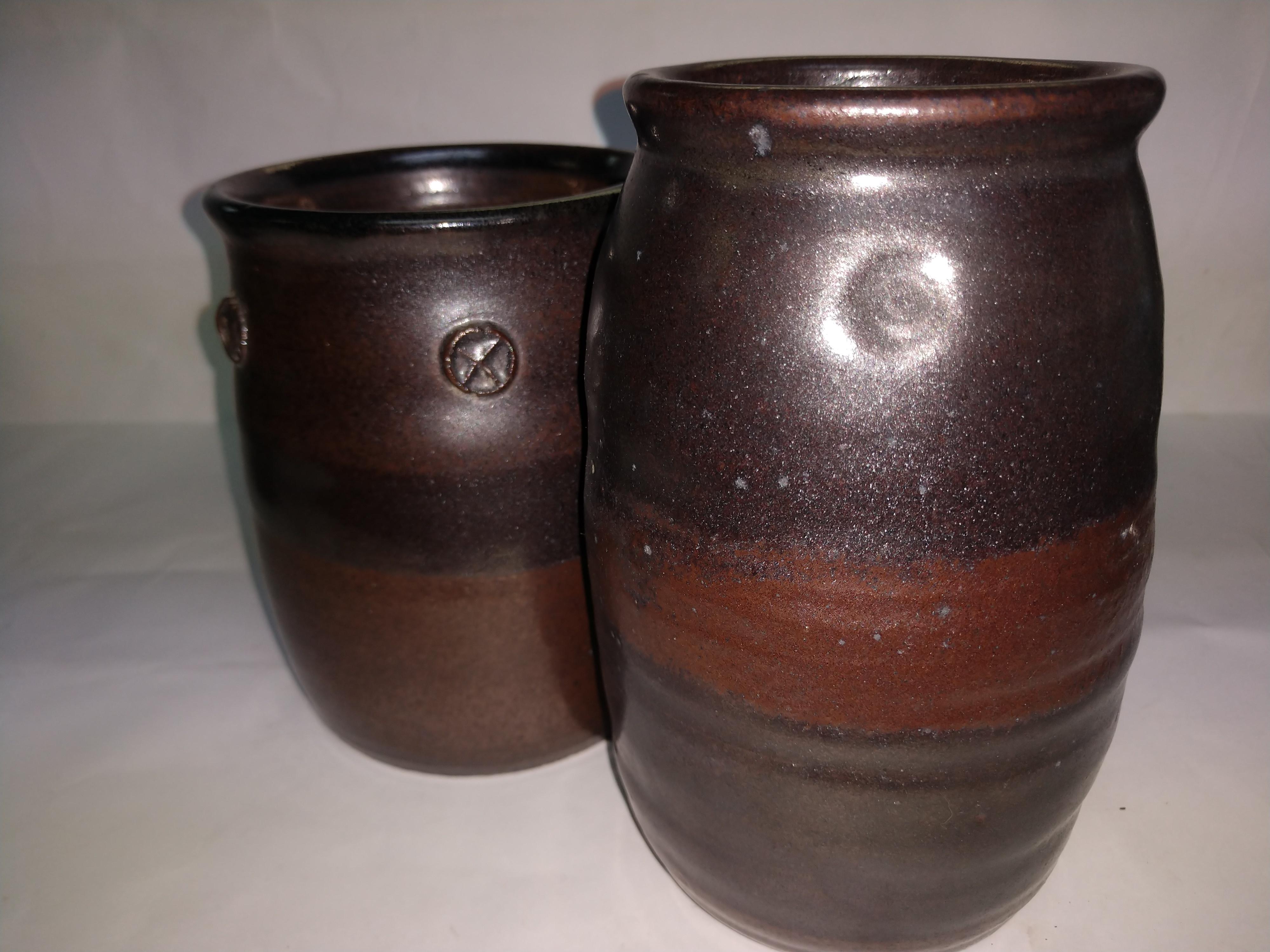 Arts and Crafts Hand Thrown Pots and Vases by Herbert Sargent For Sale ...