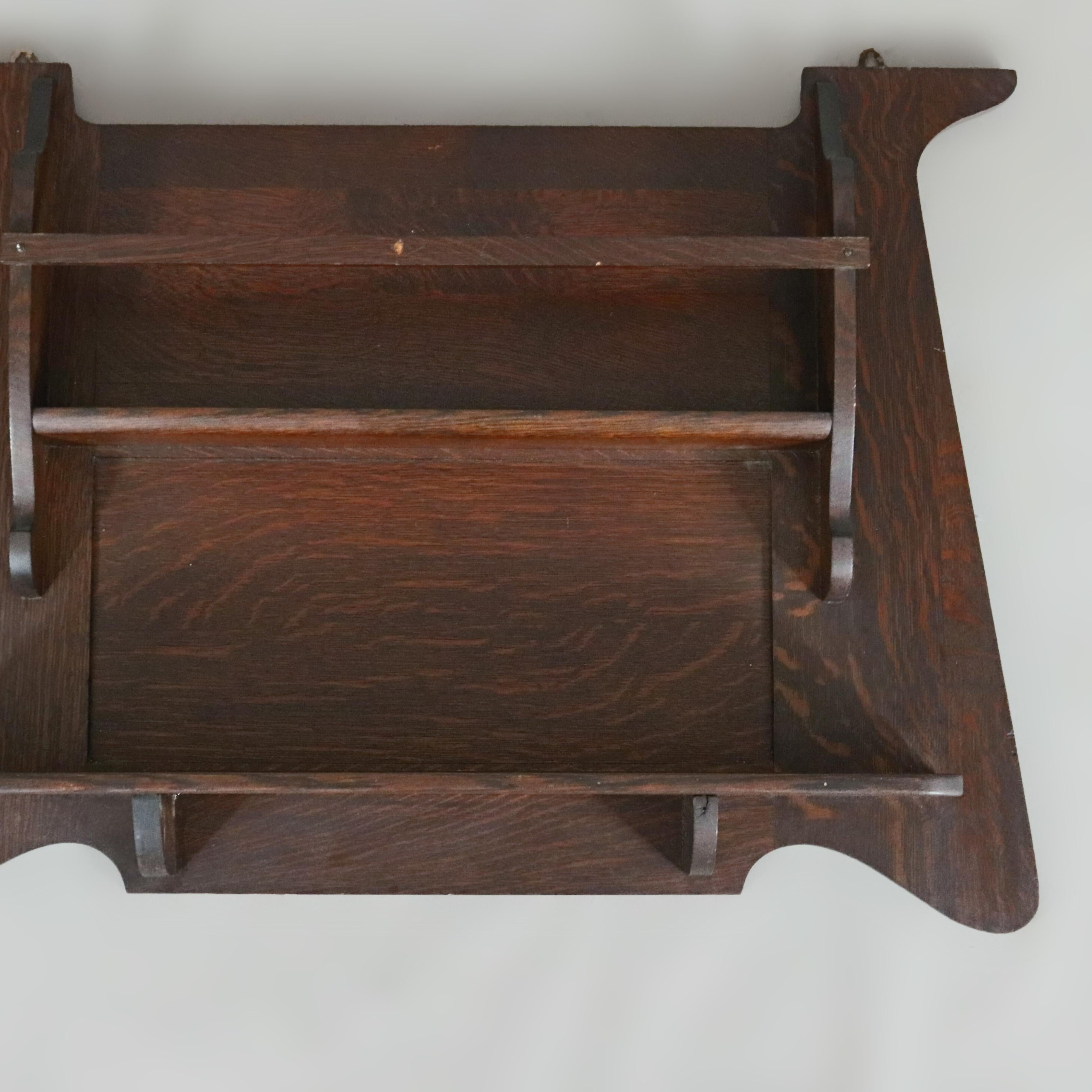 Arts and Crafts Mission Oak Stickley Brothers Plate Rail Catalogue #86 ...