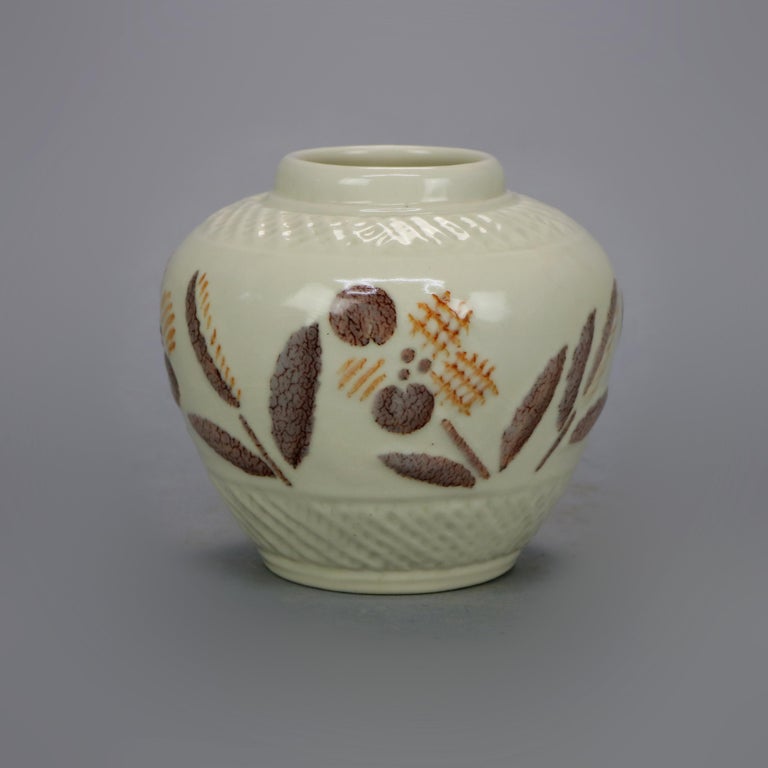 Arts and Crafts Rookwood High Gloss Art Pottery Pot, 1945 at 1stDibs
