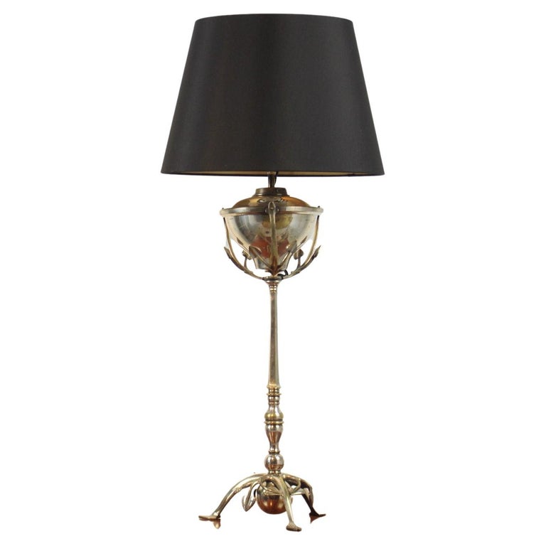 Arts and Crafts Table Lamp by W.A.S. Benson For Sale at 1stDibs