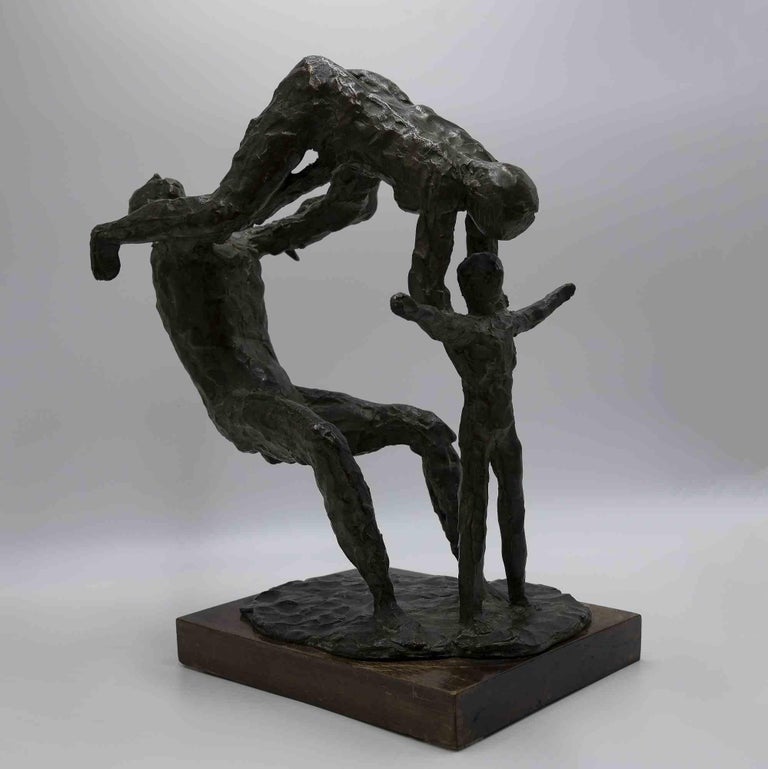 Arturo Martini - Acrobat Family - Bronze Sculpture by Arturo Martini ...