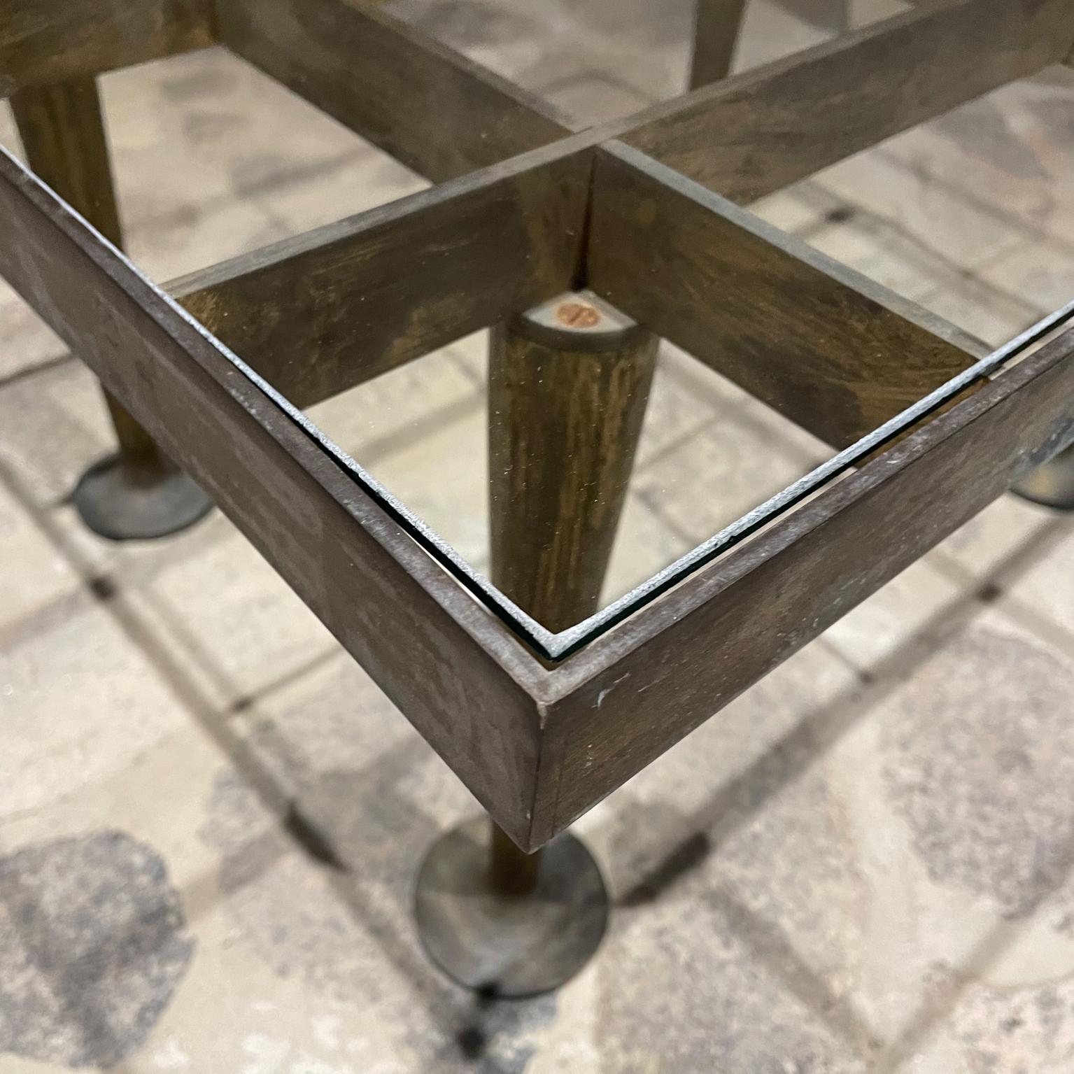 1960s Arturo Pani Modern Bronze Rectangular Side Coffee Table Mexico ...