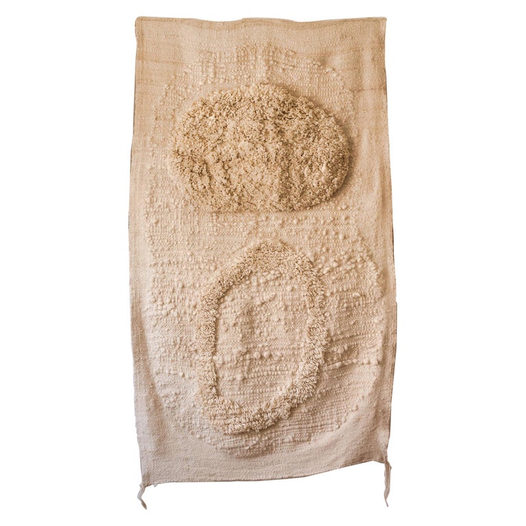 Artwork Tapestry Unique Piece Made of Wool at 1stDibs