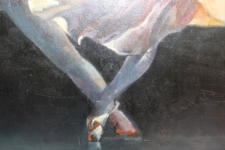 Artyom Abrahamyan - Opera Arias, Original Figurative Oil Painting, One ...