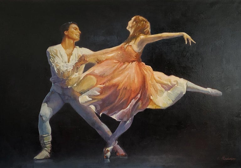 Artyom Abrahamyan - Opera Arias, Original Figurative Oil Painting, One ...