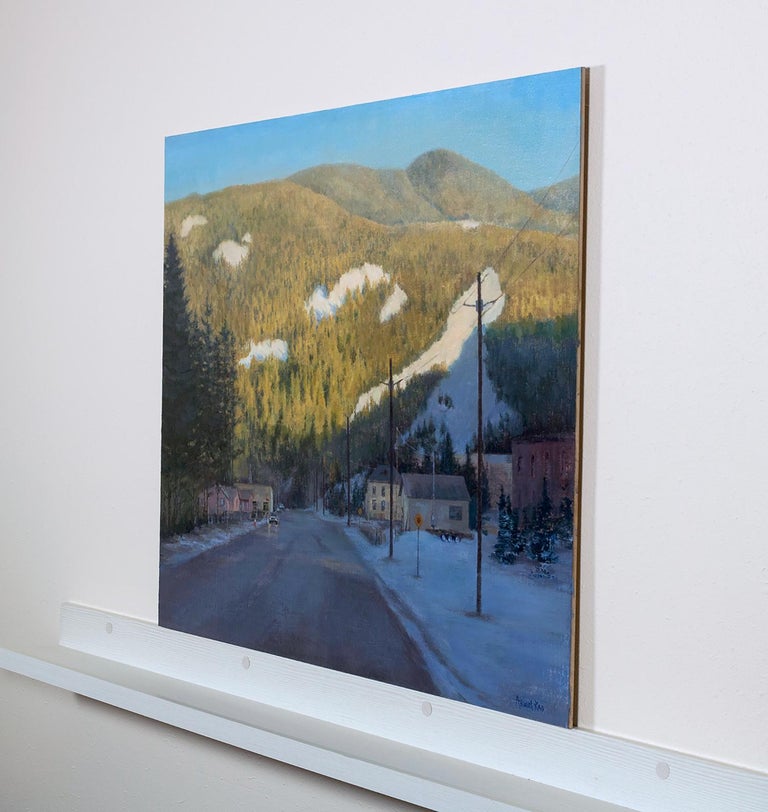 Aruna Rao - End of Fall, Oil Painting For Sale at 1stDibs