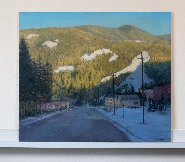 Aruna Rao - End of Fall, Oil Painting For Sale at 1stDibs