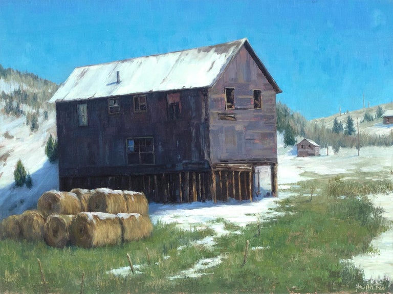 Aruna Rao - Spring Thaw, Oil Painting For Sale at 1stDibs