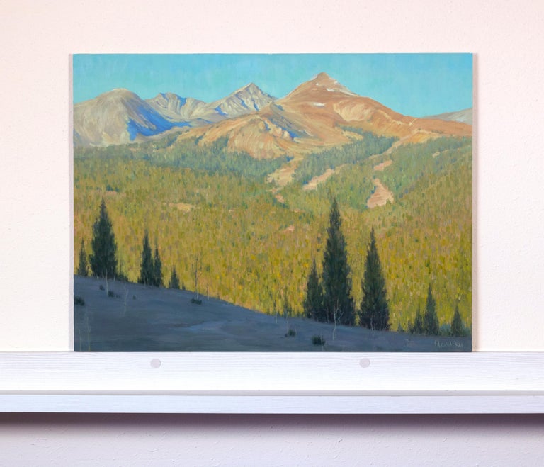 Aruna Rao - The Hills are Alive, Oil Painting For Sale at 1stDibs