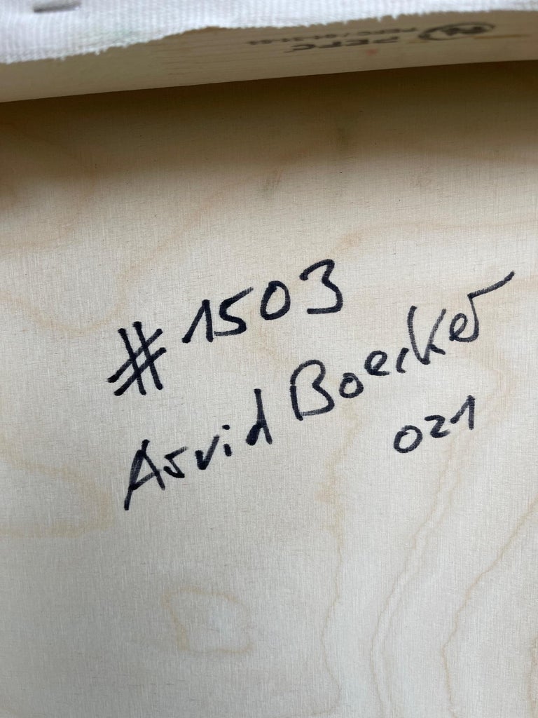 Arvid Boecker - #1503 (Abstract painting) For Sale at 1stDibs