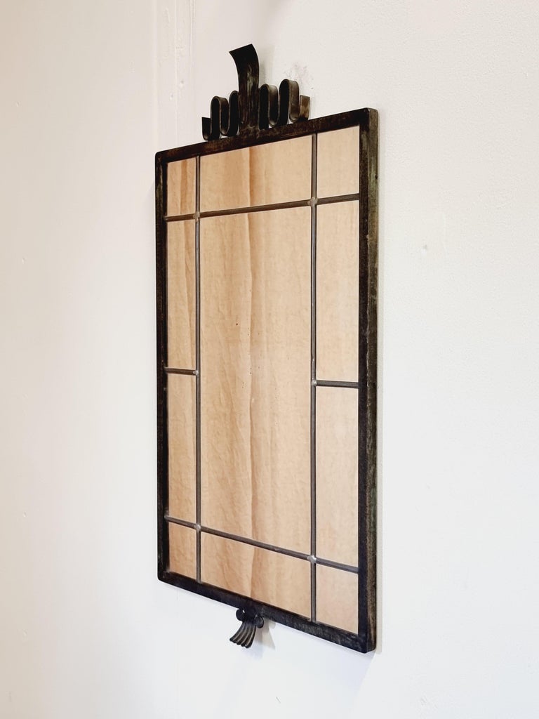 Arvid Böhlmark, Mirror, Swedish Grace / Art Deco, 1920/30s Sweden For ...