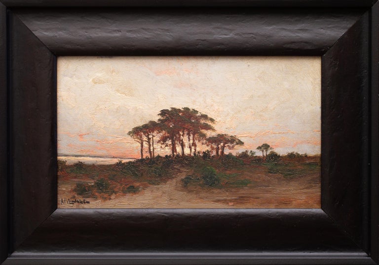 Arvid Mauritz Lindström - Landscape Painting From 1895 by Arvid Mauritz ...