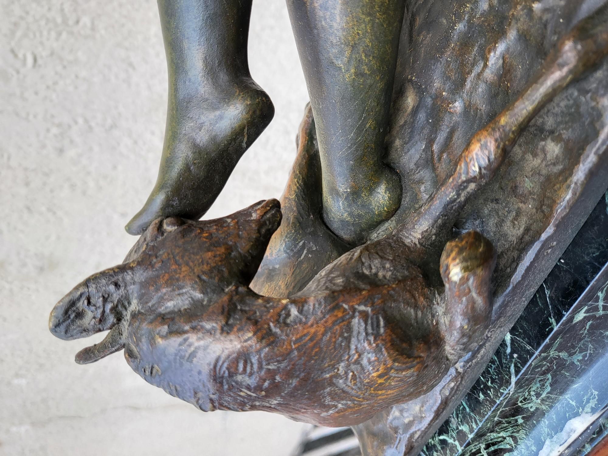 Ary Bitter, Chloé, Signed Bronze, Art Deco, XXth Century For Sale at ...