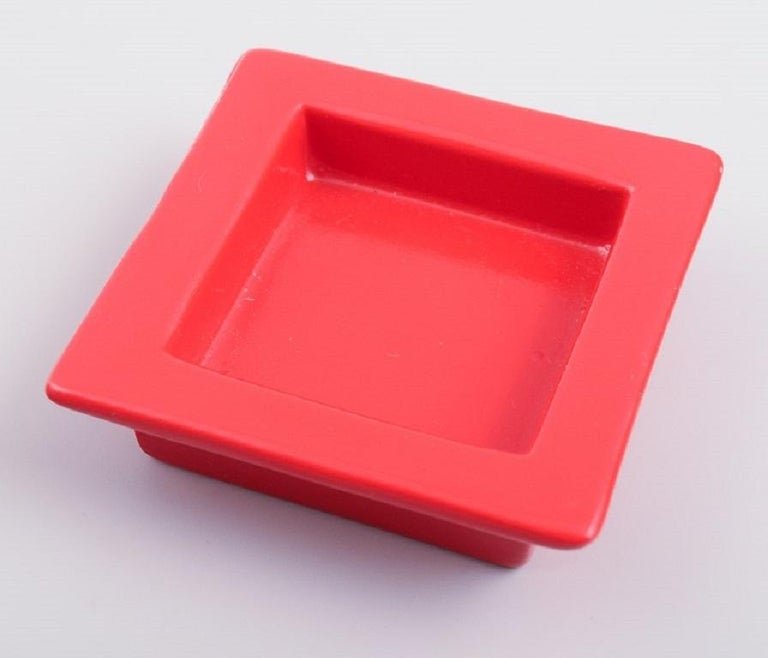 Asa, Germany, a Collection of Ten Small Square Ceramic Bowls, Late ...