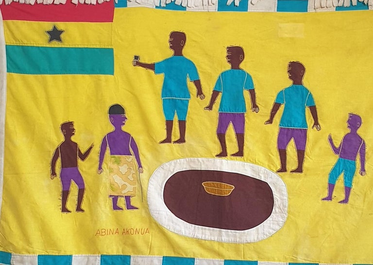 Asafo Flag For Sale at 1stDibs