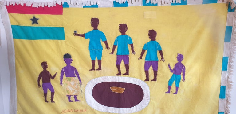 Asafo Flag For Sale at 1stDibs