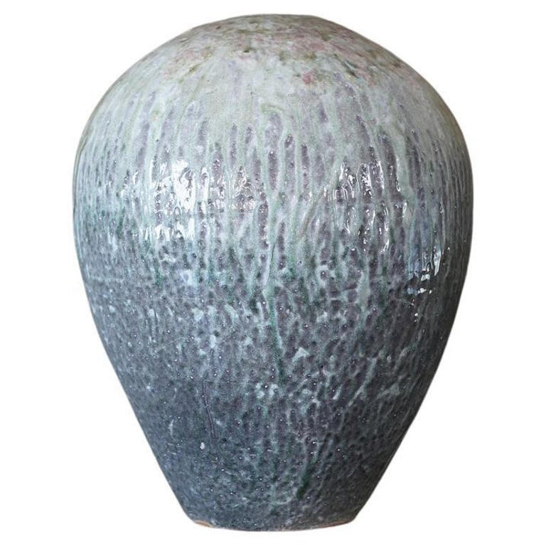 Ash-Covered Vase by U-Turn Ushiro For Sale at 1stDibs