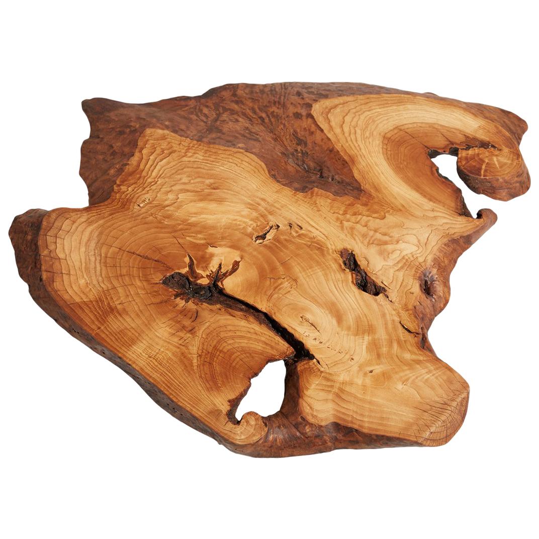 Redwood Live Edge Coffee Table at 1stDibs