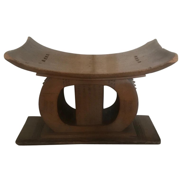 Ashanti Asante Tribal Stool For Sale at 1stDibs