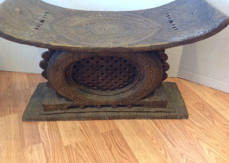 Ashanti Chief's Bench at 1stDibs