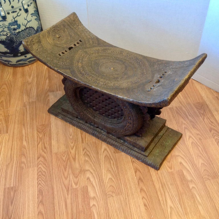 Ashanti Chief's Bench at 1stDibs