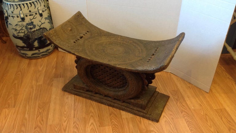 Ashanti Chief's Bench at 1stDibs